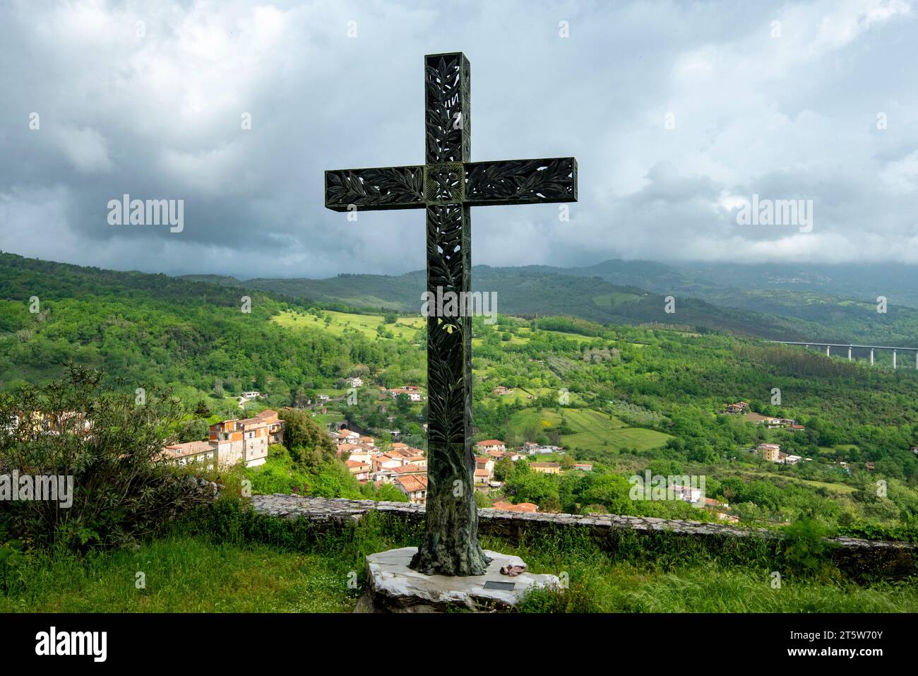 Medieval Village of San Severino di Centola - Italy Stock Photo - Alamy