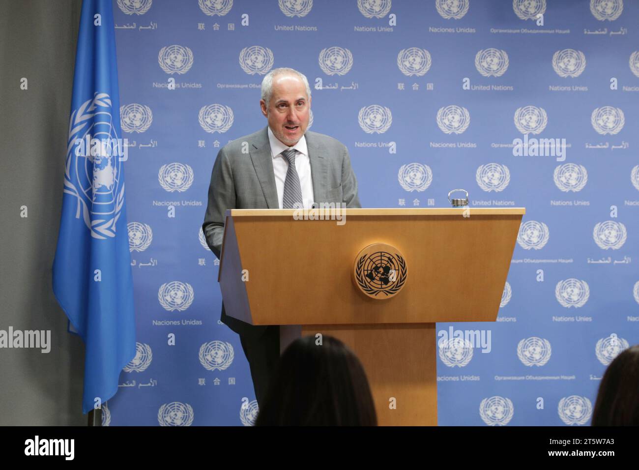 United Nations, New York, USA, November 06, 2023 - Stephane Dujarric ...