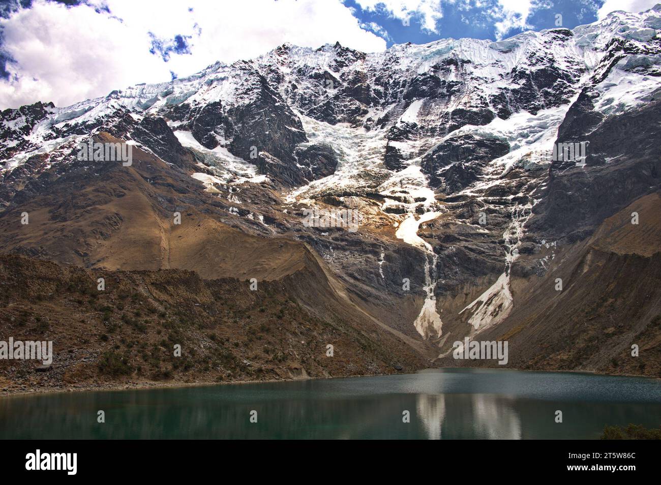 Scenic view of Humantay lake in Peru Stock Photo - Alamy