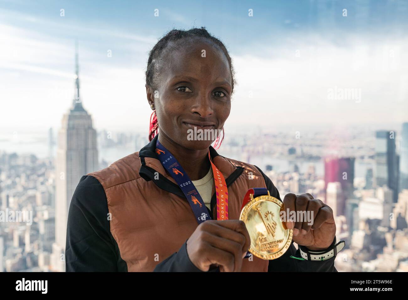New York, USA. 06th Nov, 2023. Champion in women's competition from ...