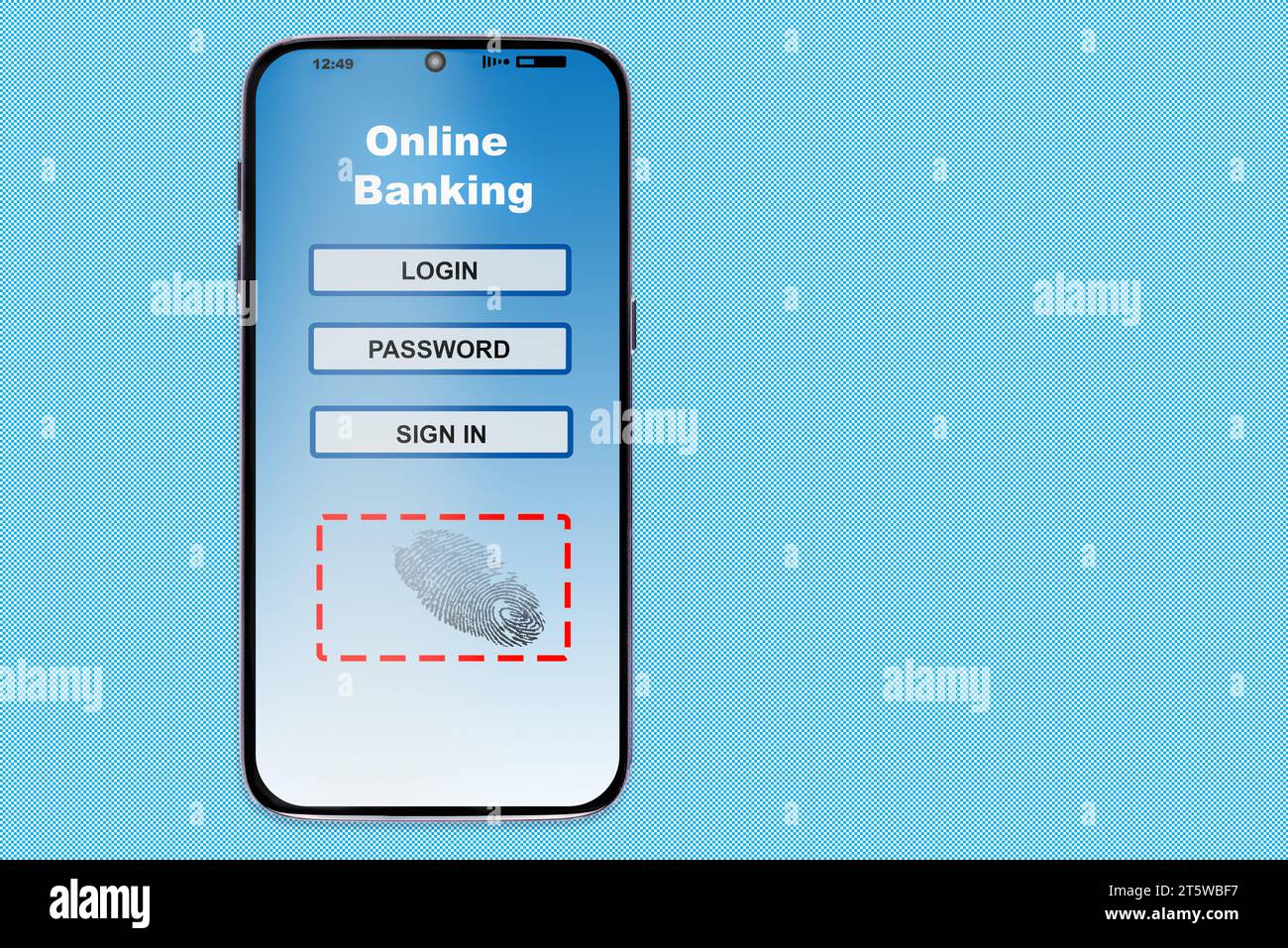 Security of electronic transactions Stock Photo - Alamy