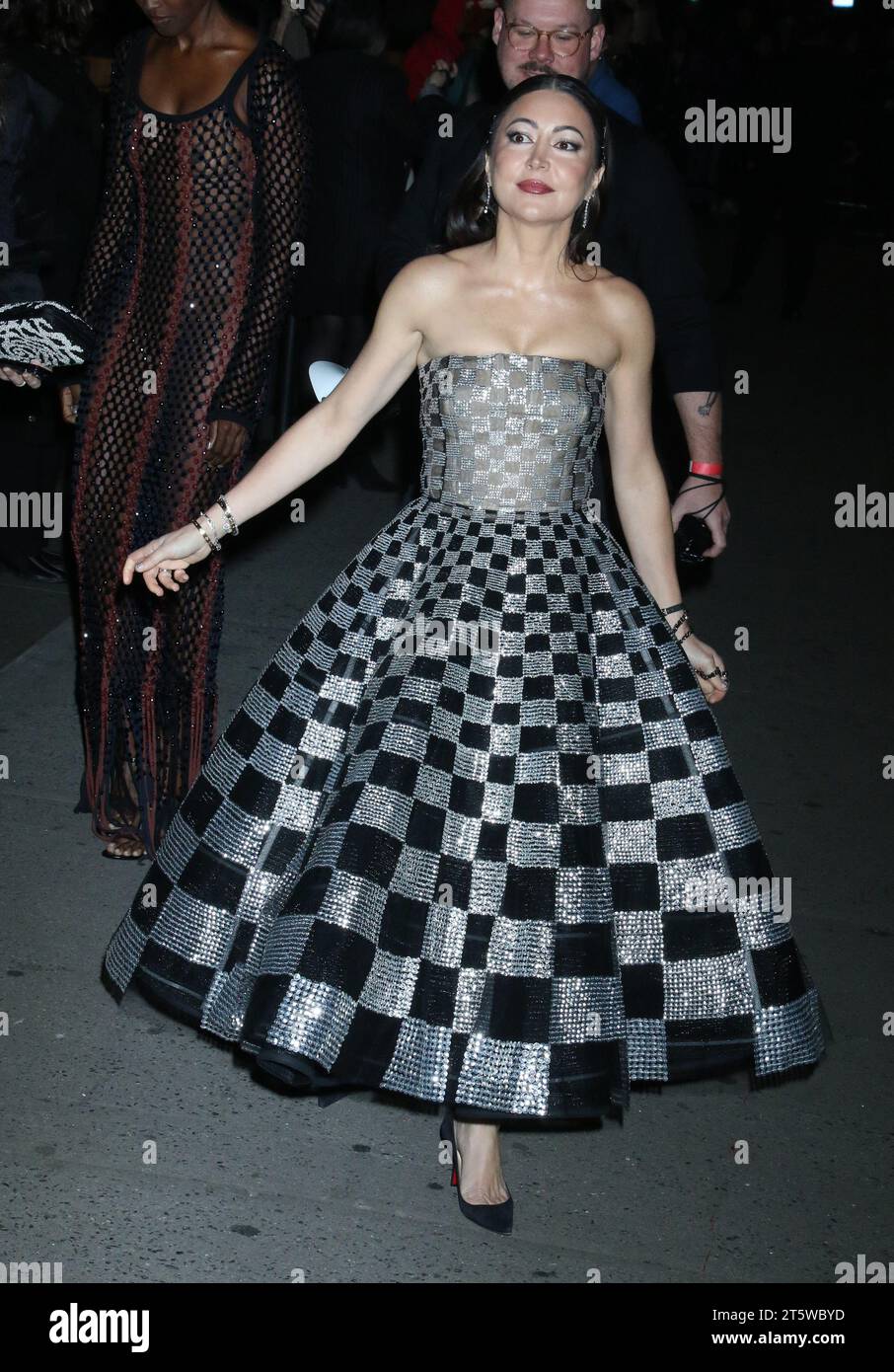 New York, New York, USA. 06th Nov, 2023. Muge Erdirik Dogan arrives at ...