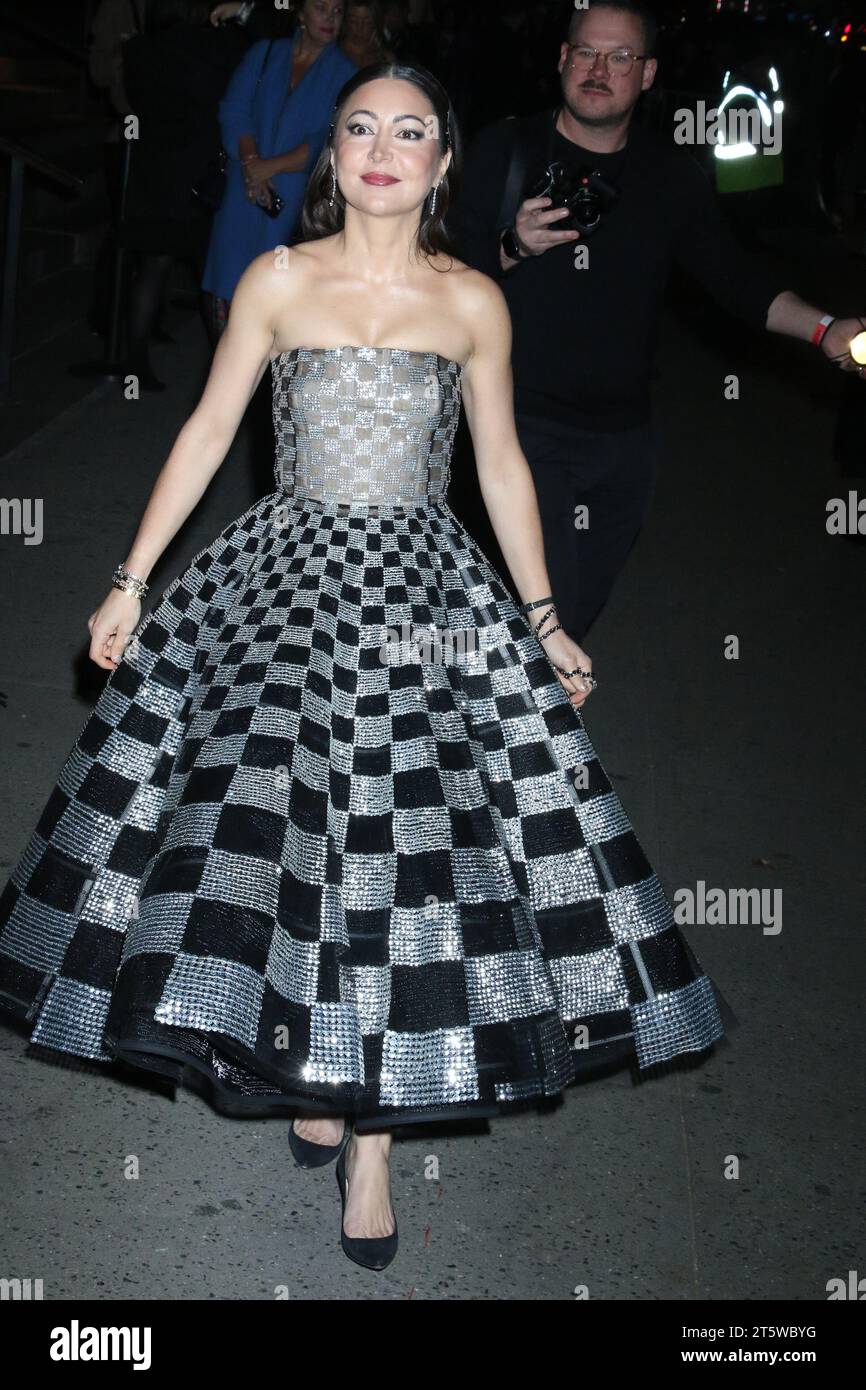 New York, New York, USA. 06th Nov, 2023. Muge Erdirik Dogan arrives at ...