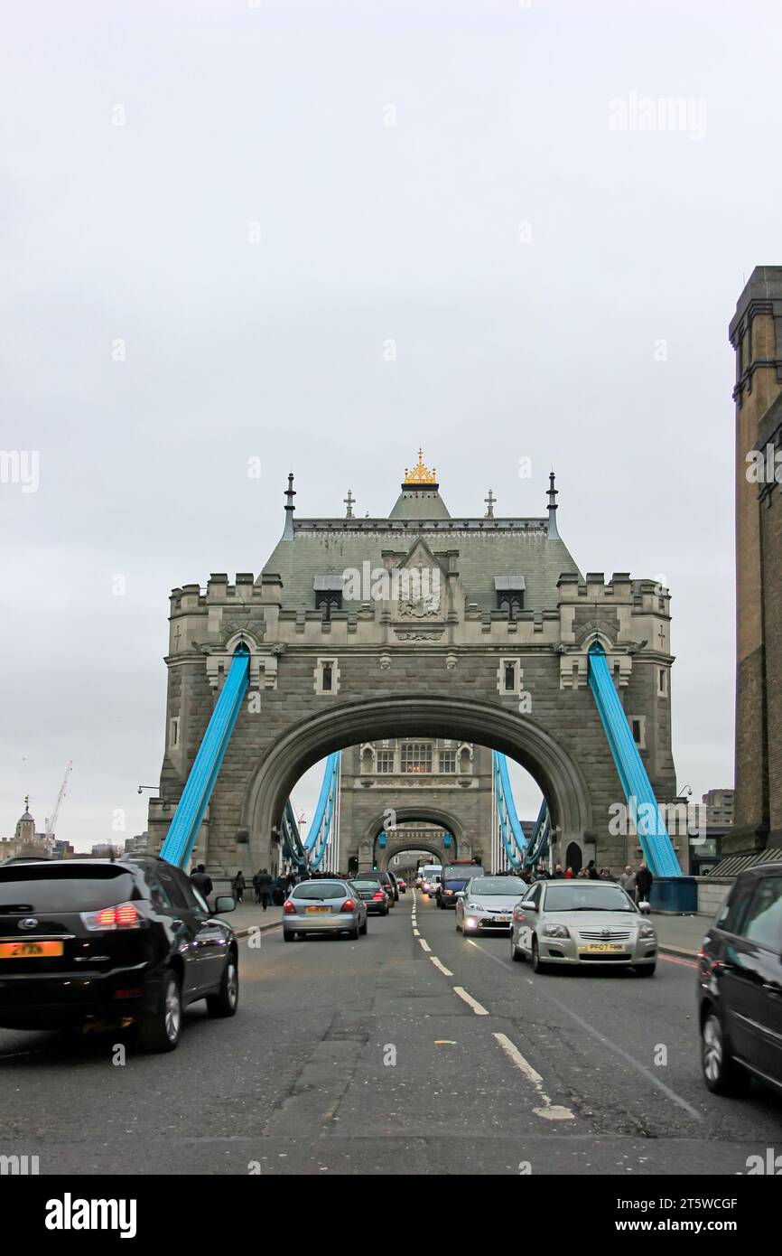 Famous London Tower Bridge, UK, closeup of photo Stock Photo - Alamy