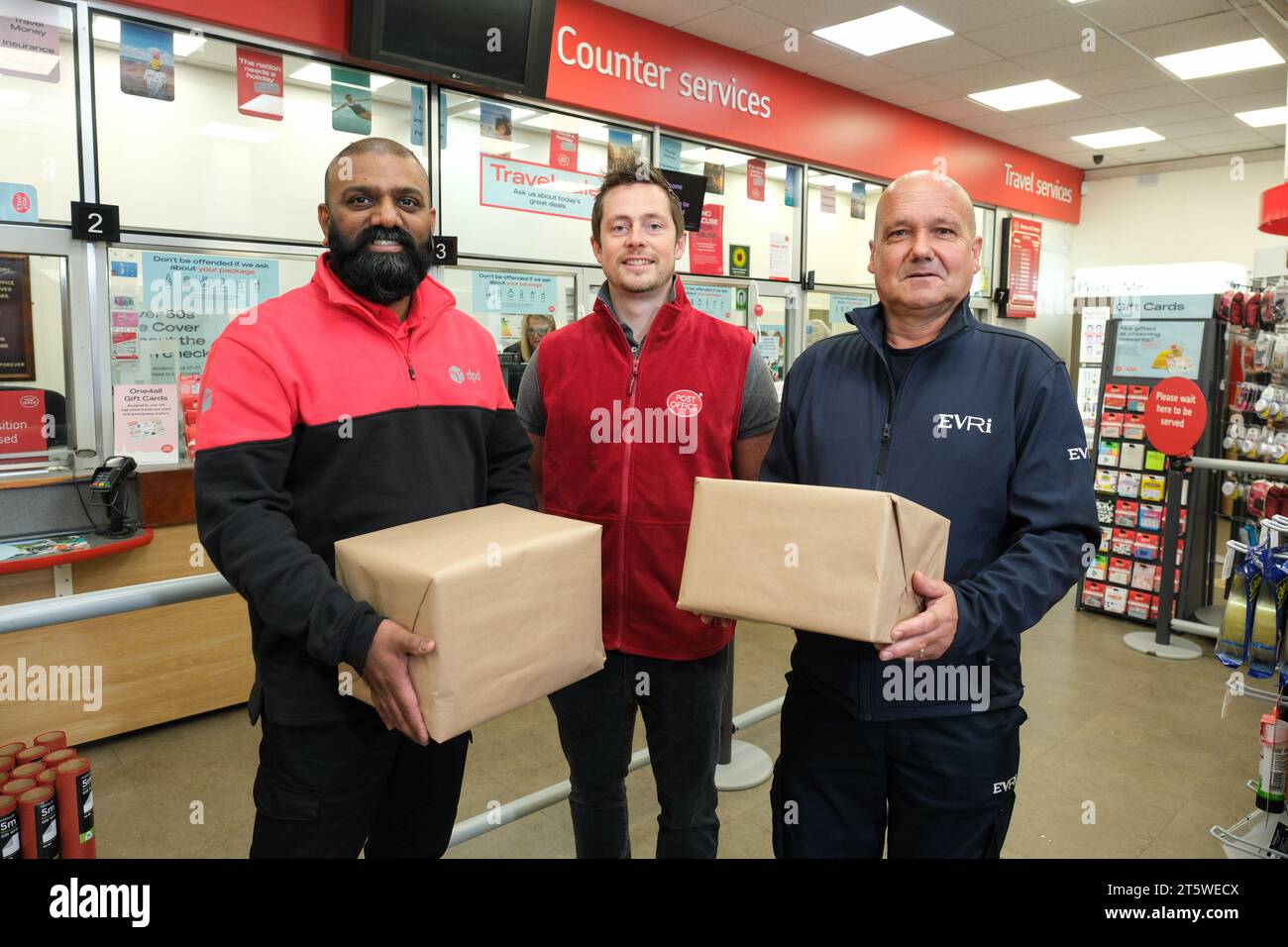 Then a general post office employee hi-res stock photography and images ...