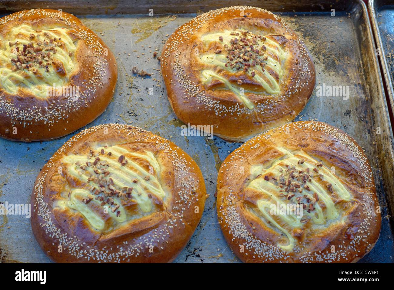 Fair sweet bread. Typical bread of the fairs in Mexico Stock Photo - Alamy