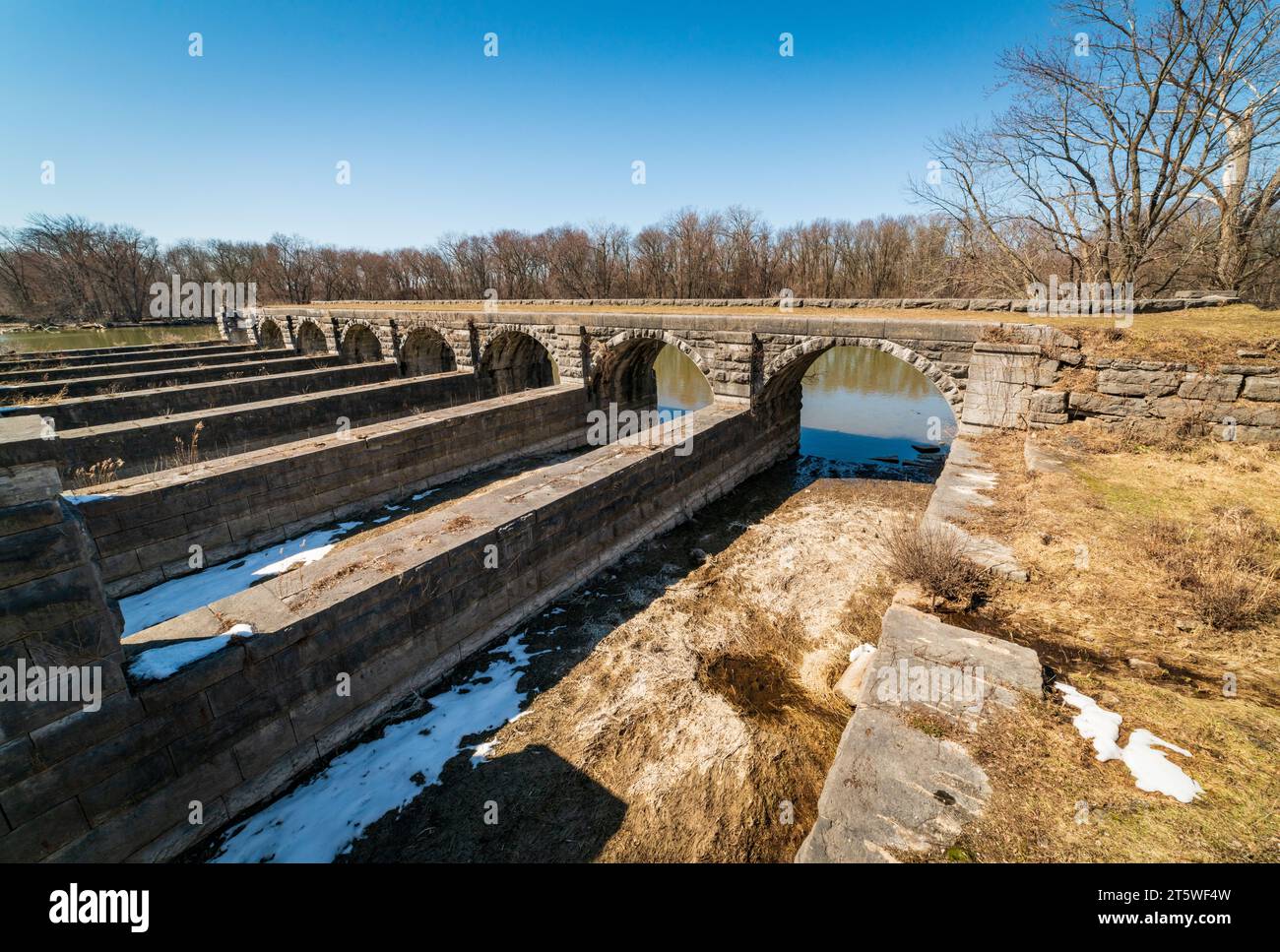 The Historic Erie Canal, Canal in New York State Stock Photo - Alamy