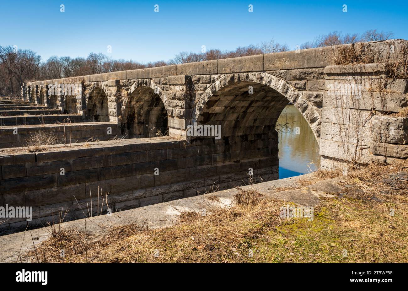 The Historic Erie Canal, Canal in New York State Stock Photo - Alamy