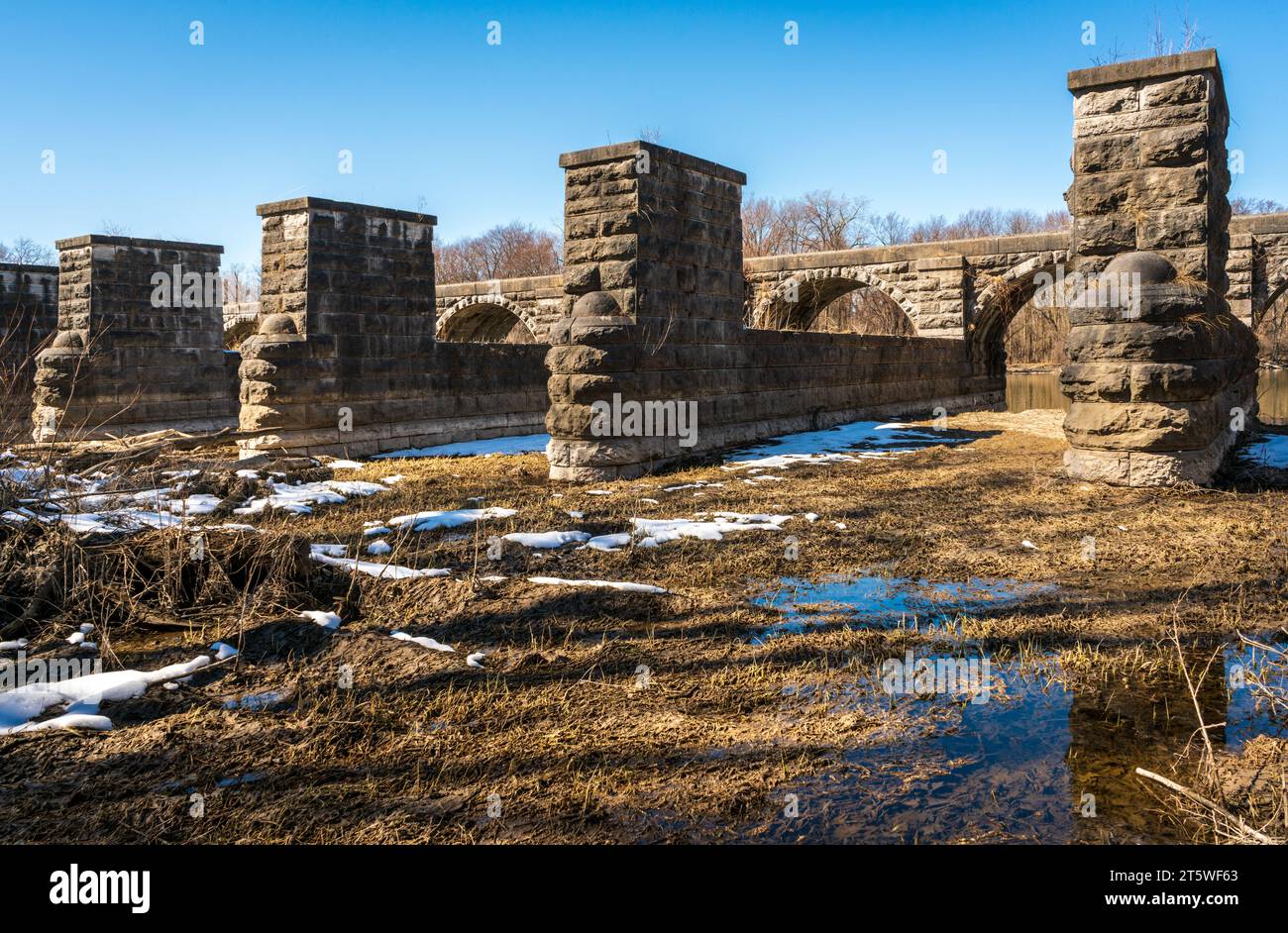 The Historic Erie Canal, Canal in New York State Stock Photo - Alamy