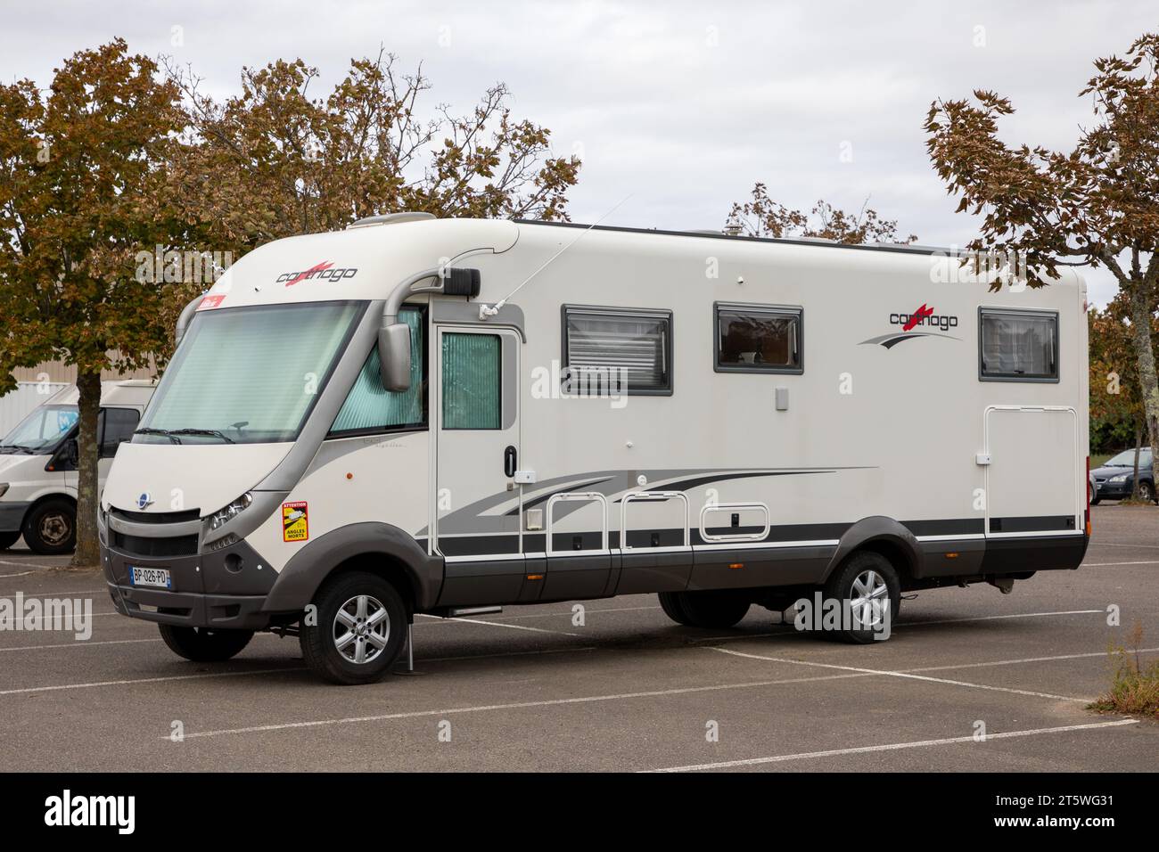 Bordeaux , France - 11 04 2023 : Iveco Daily CARTHAGO INTÉGRAL CHIC ...