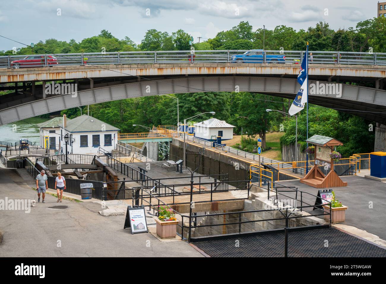 Lockport locks historic beauty hi-res stock photography and images - Alamy