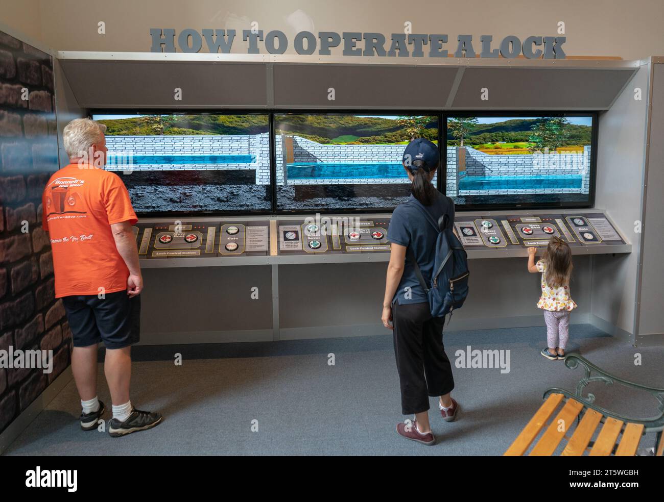 Lockport locks historic beauty hi-res stock photography and images - Alamy