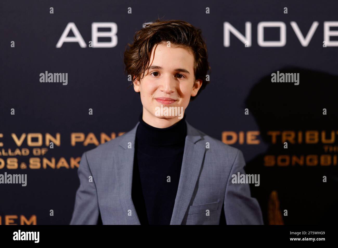 Schauspieler Cooper Dillon bei der NRW-Premiere des Films Die Tribute ...