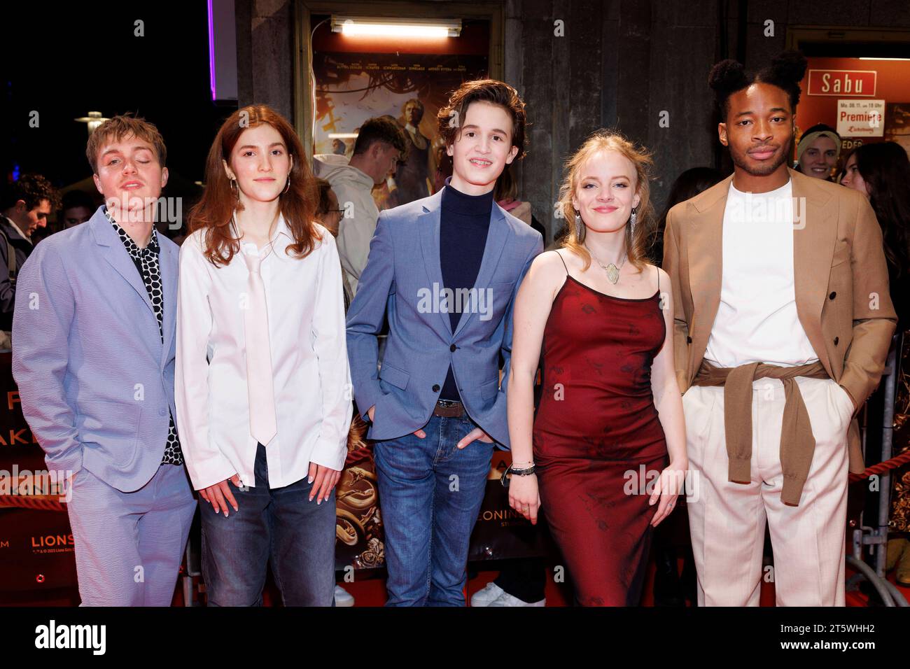 Die Schauspieler Kjell Brutscheidt, Irene Böhm, Cooper Dillon, Luna ...