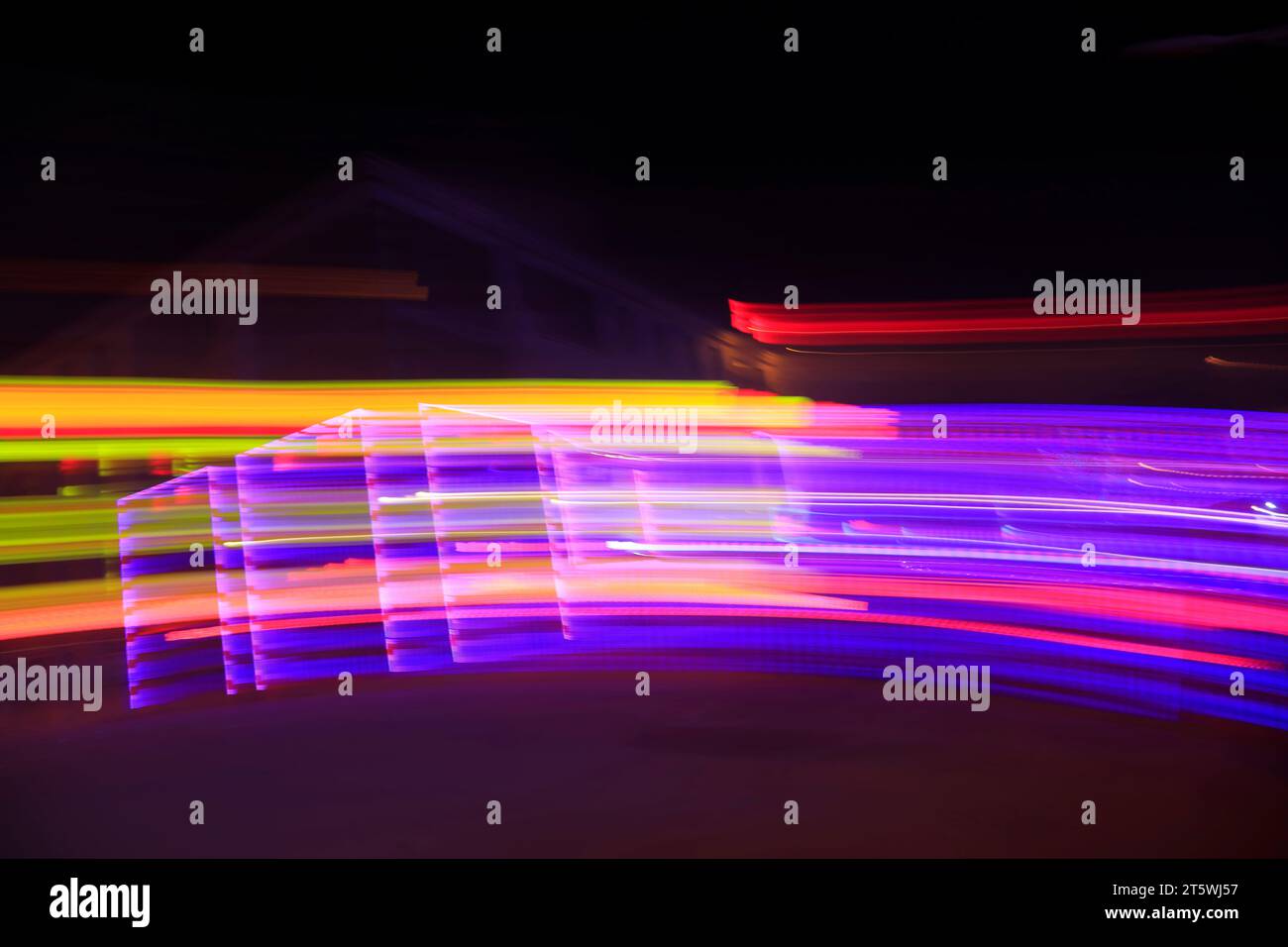 color ray trajectory Stock Photo - Alamy