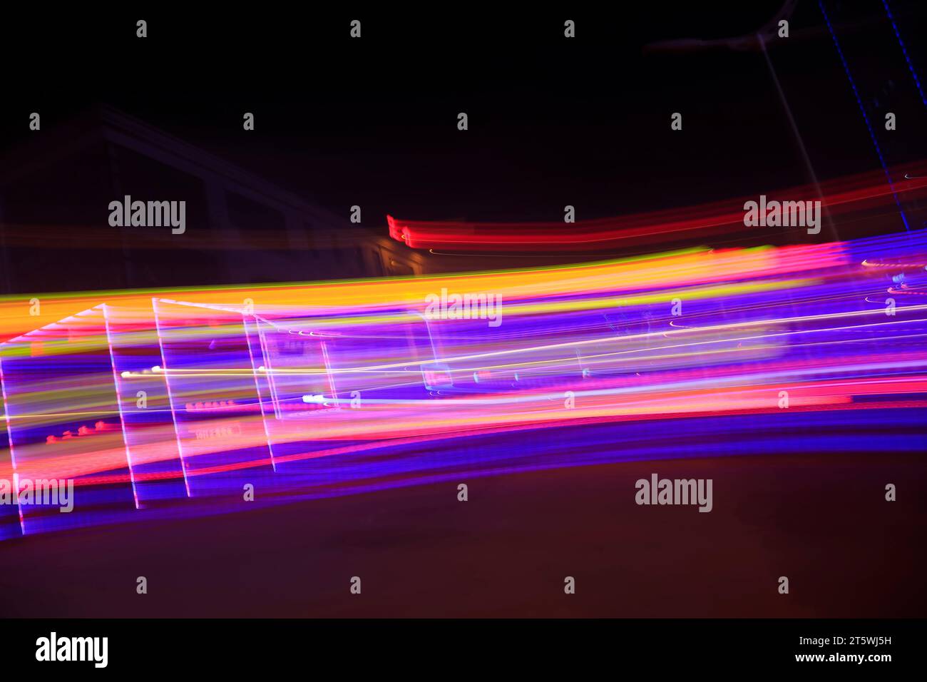 color ray trajectory Stock Photo - Alamy