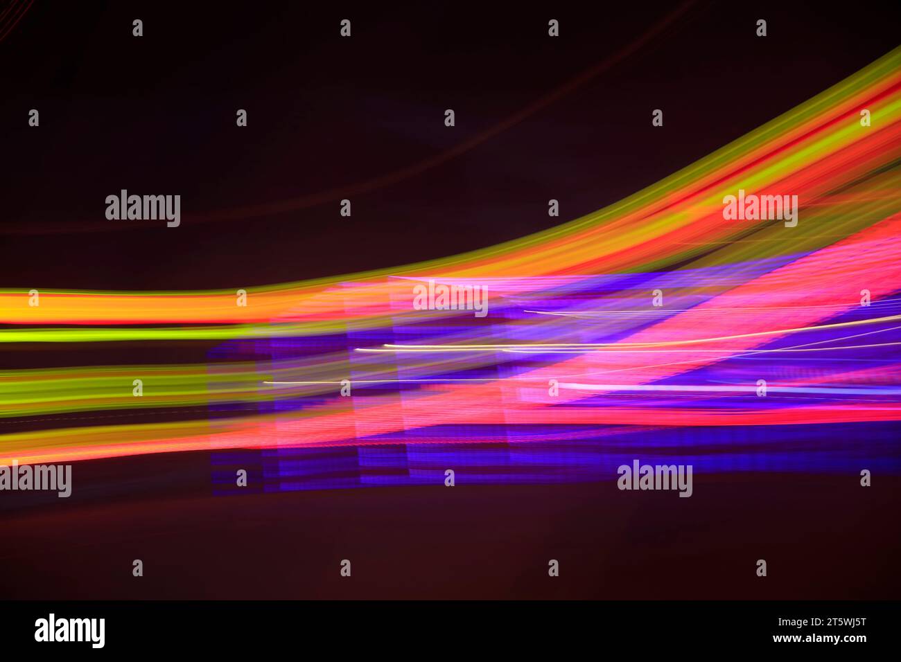 color ray trajectory Stock Photo - Alamy