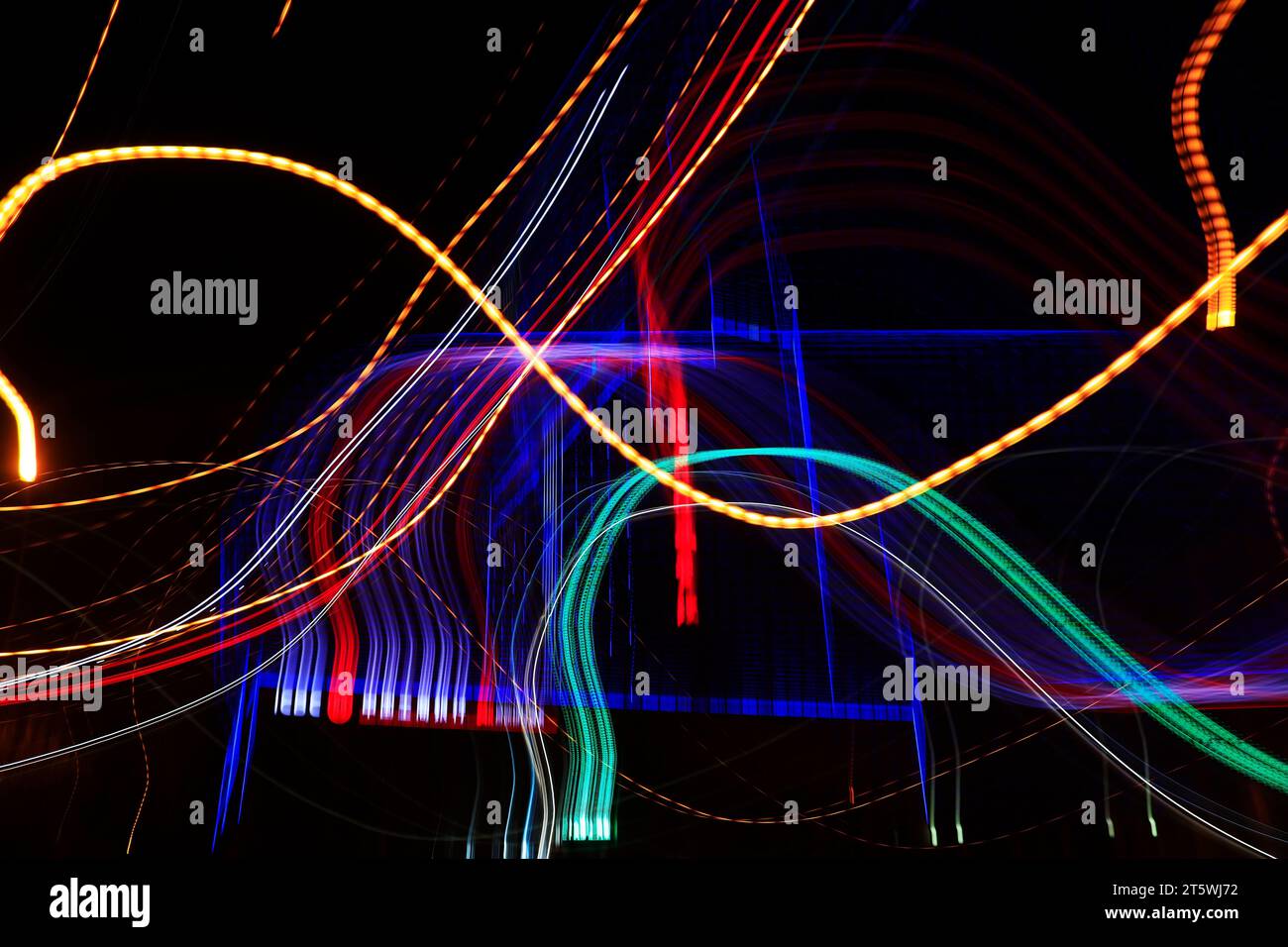 color ray trajectory Stock Photo - Alamy