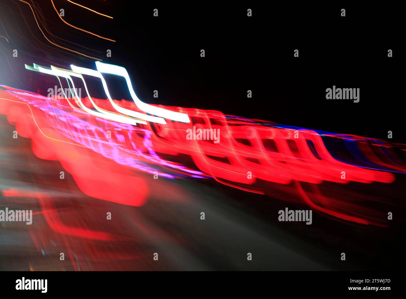 color ray trajectory Stock Photo - Alamy