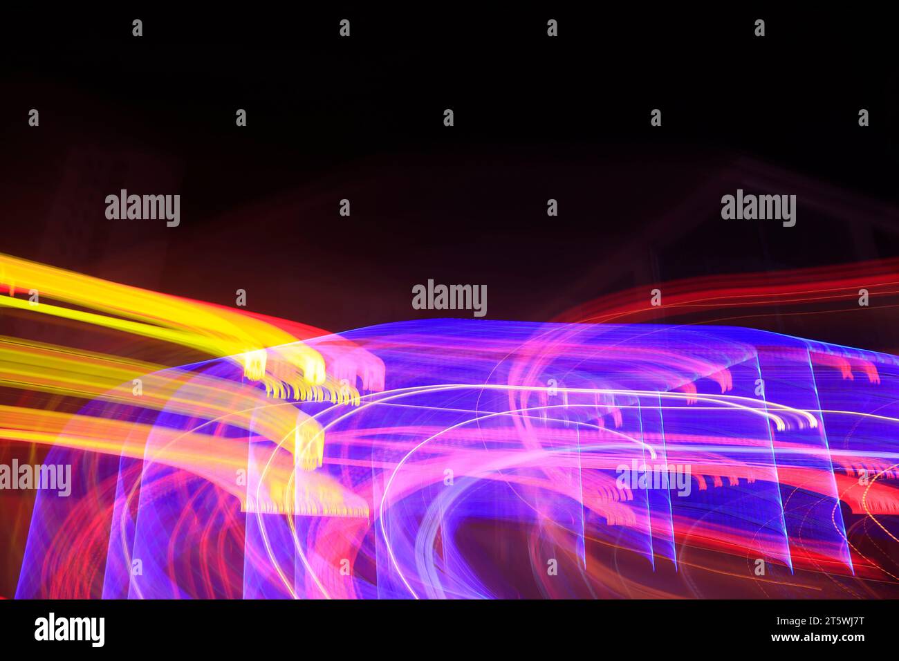 color ray trajectory Stock Photo - Alamy