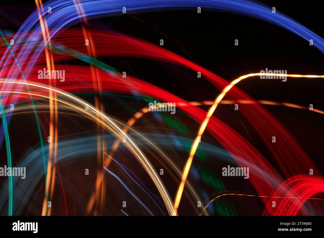 color ray trajectory Stock Photo - Alamy