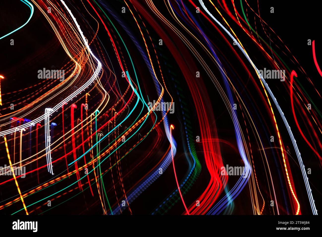 color ray trajectory Stock Photo - Alamy