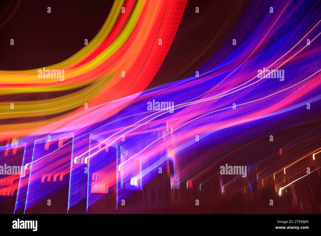 color ray trajectory Stock Photo - Alamy