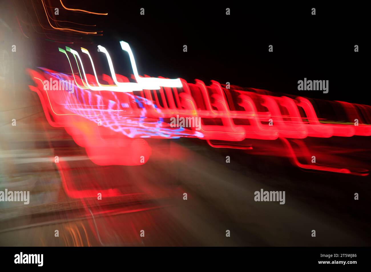 color ray trajectory Stock Photo - Alamy