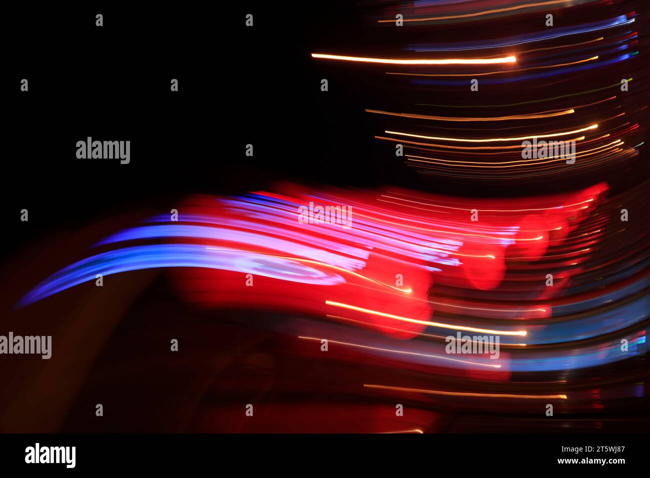 color ray trajectory Stock Photo - Alamy