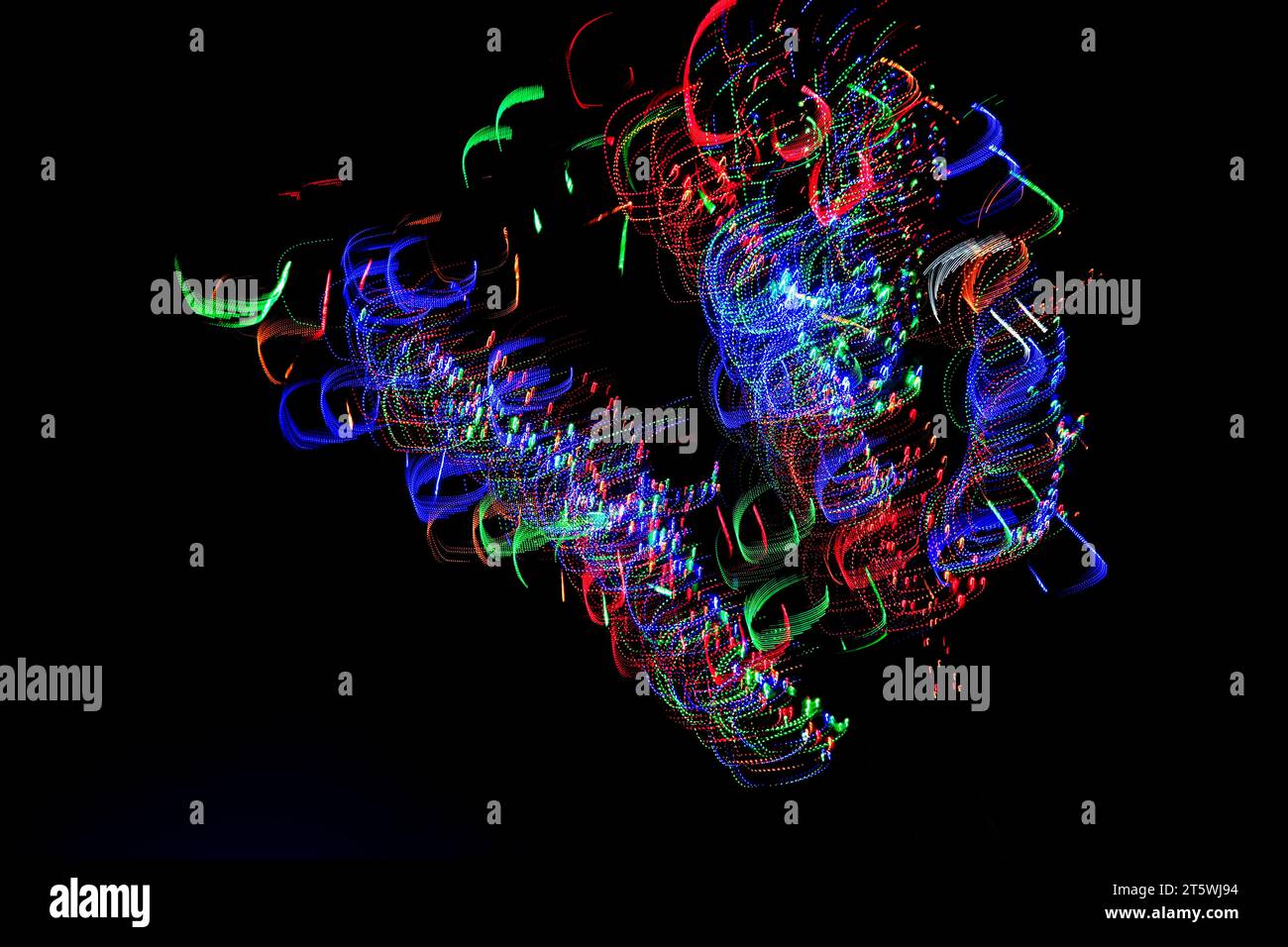 color ray trajectory Stock Photo - Alamy