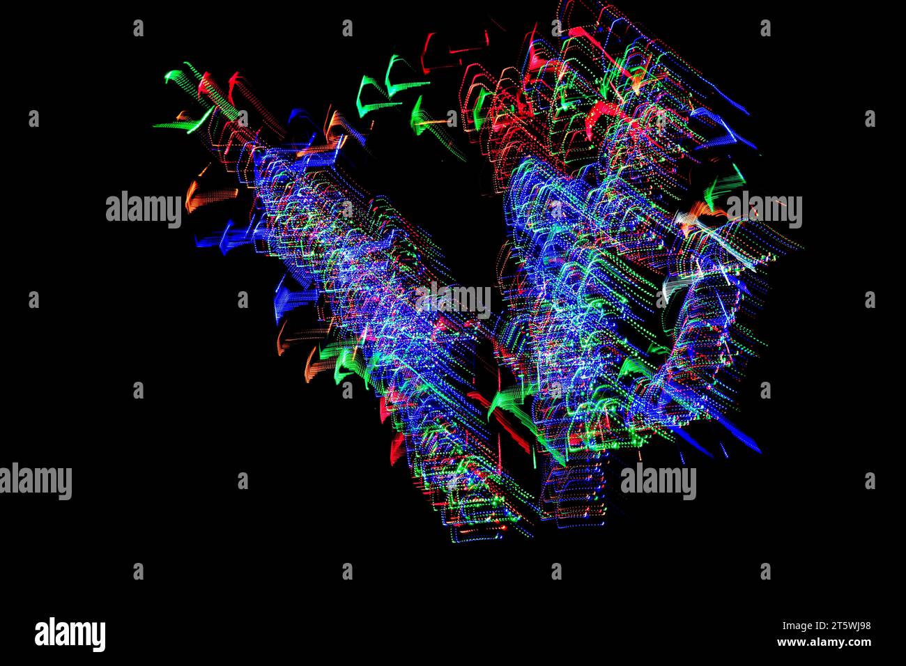 color ray trajectory Stock Photo - Alamy