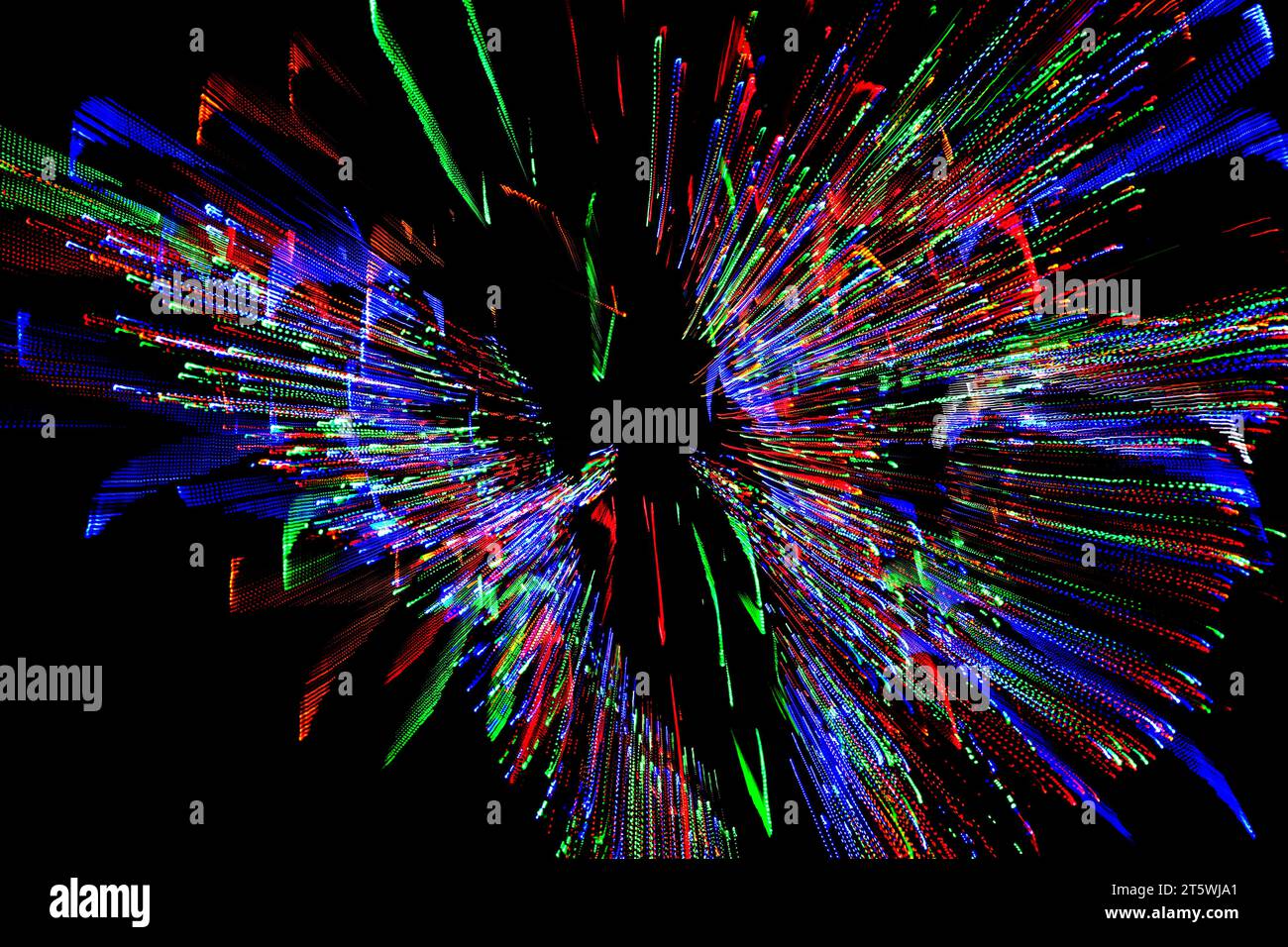 color ray trajectory Stock Photo - Alamy