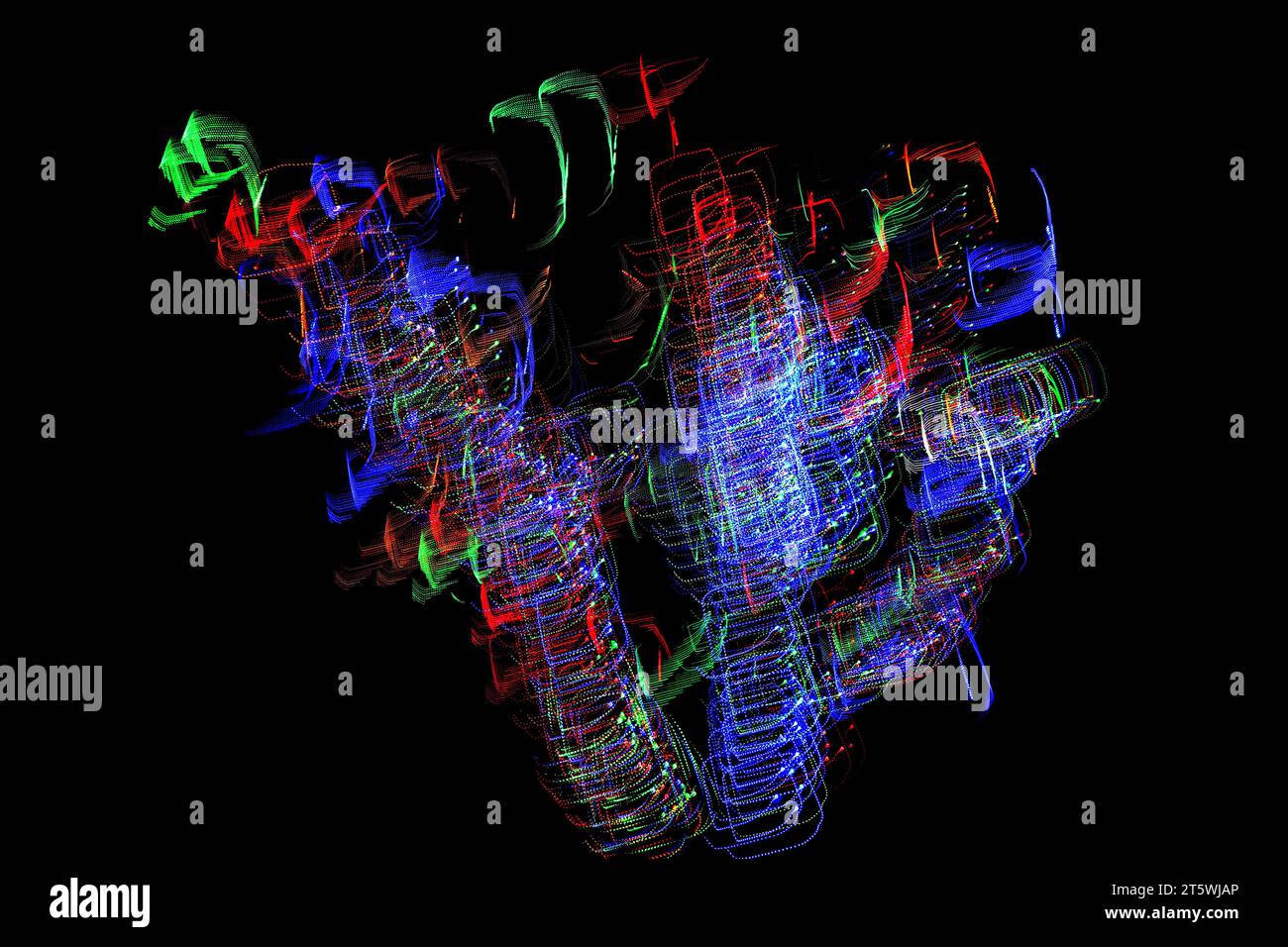 color ray trajectory Stock Photo - Alamy