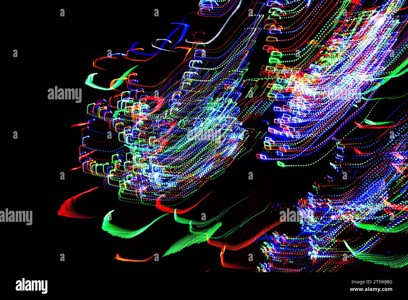 color ray trajectory Stock Photo - Alamy