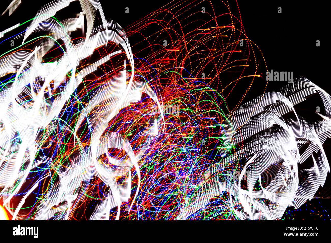 color ray trajectory Stock Photo - Alamy