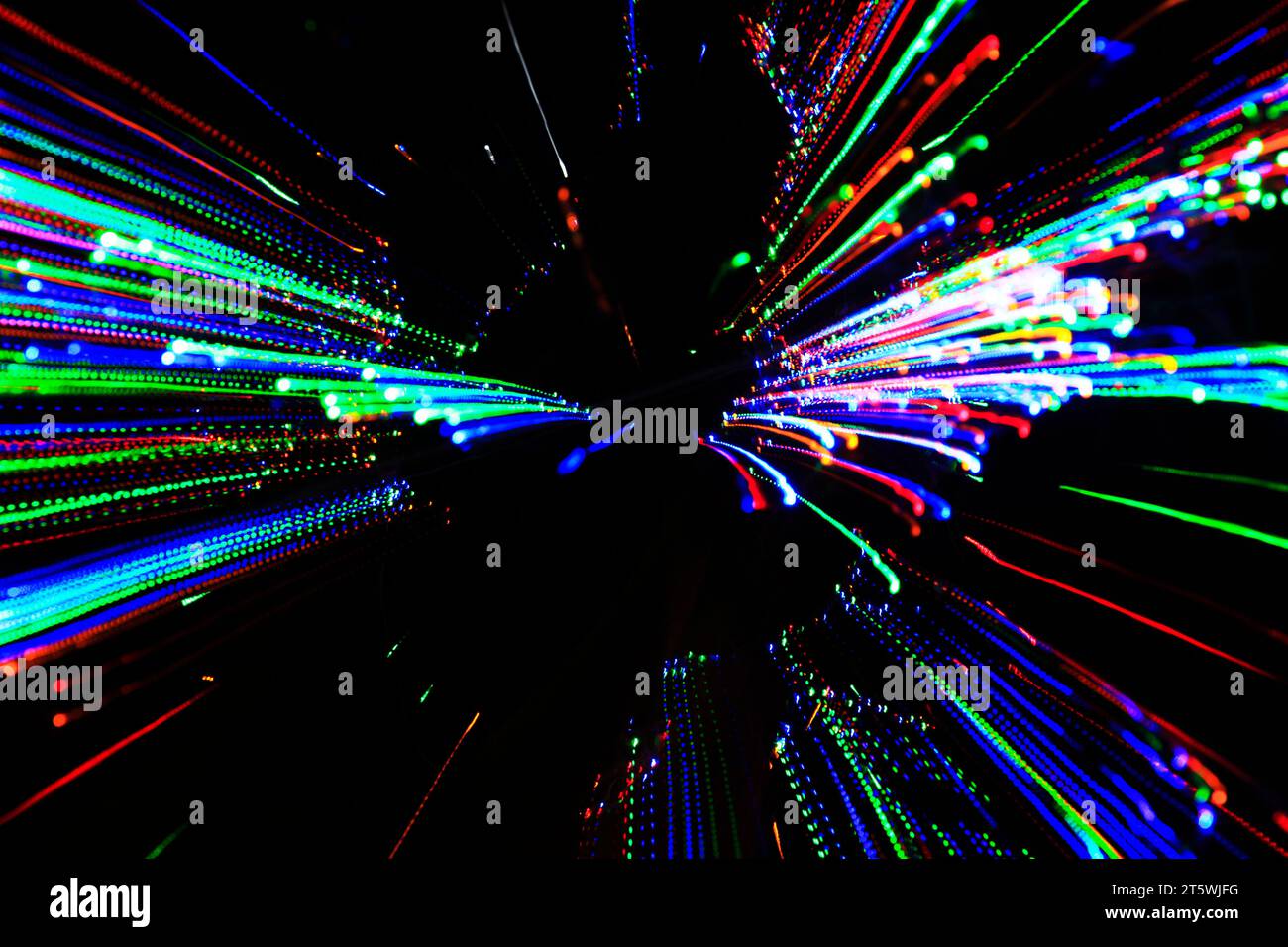 color ray trajectory Stock Photo - Alamy
