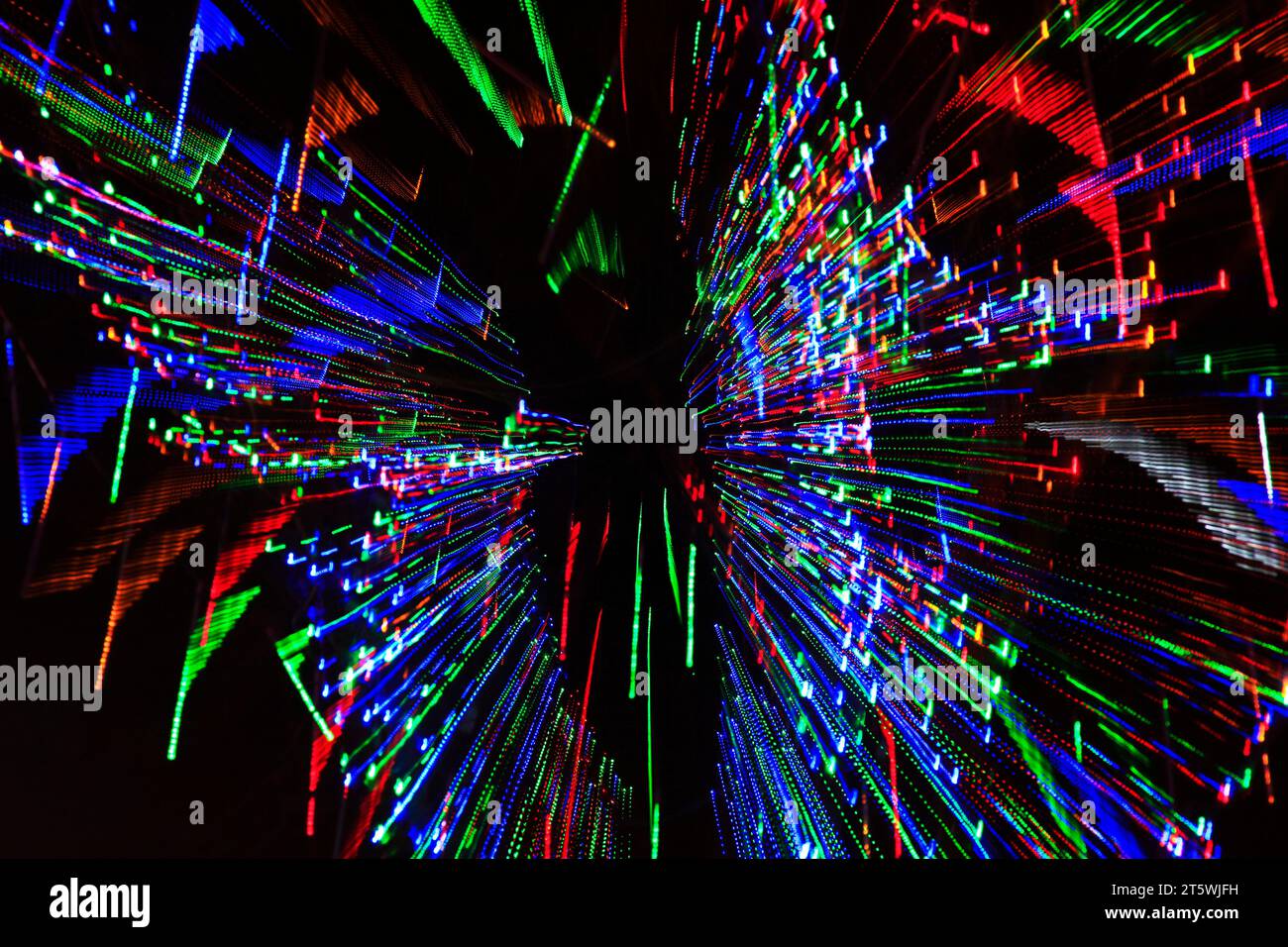 color ray trajectory Stock Photo - Alamy