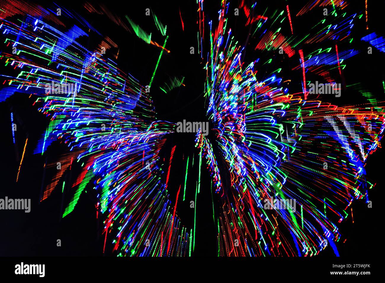 color ray trajectory Stock Photo - Alamy