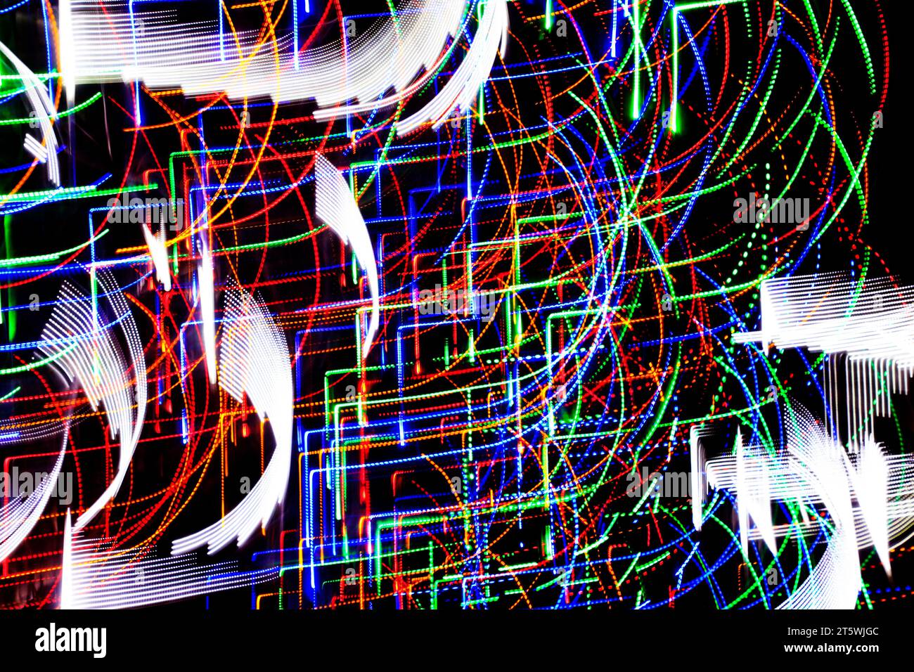 color ray trajectory Stock Photo - Alamy