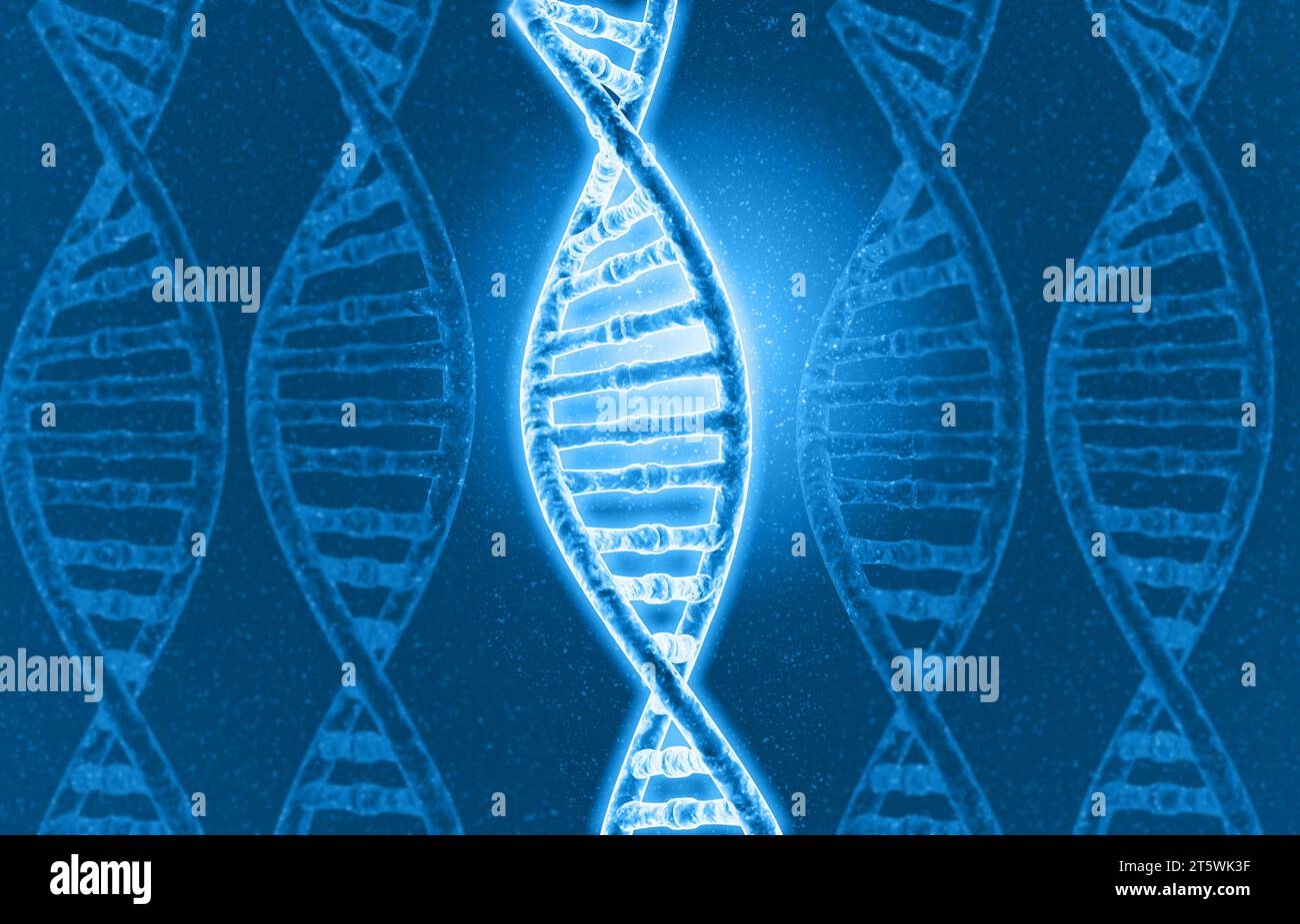 Dna background. 3d illustration Stock Photo - Alamy