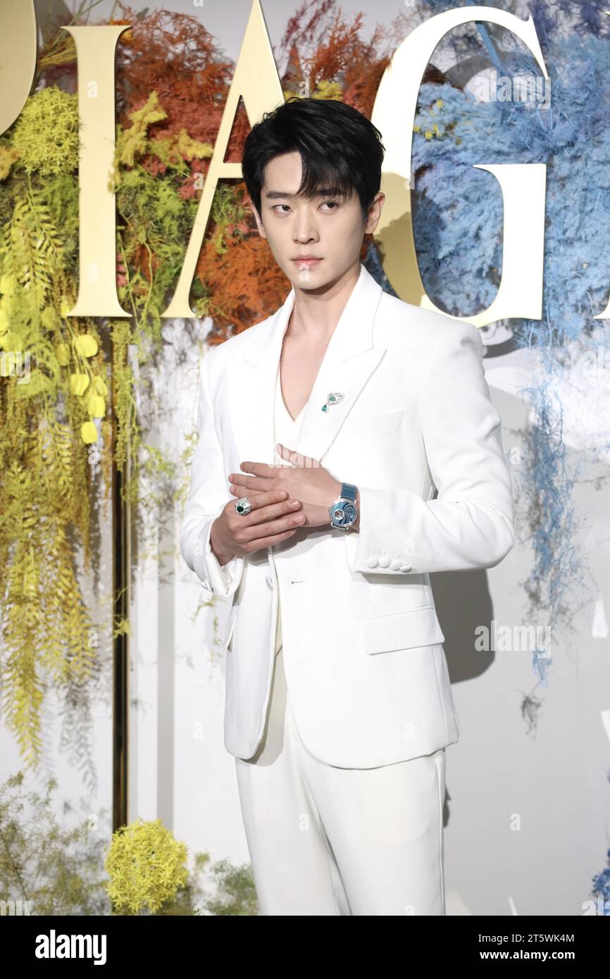 Chinese actor Ryan Cheng attends an activity in Beijing, China. 4th Nov, 2023. (Photo by ...