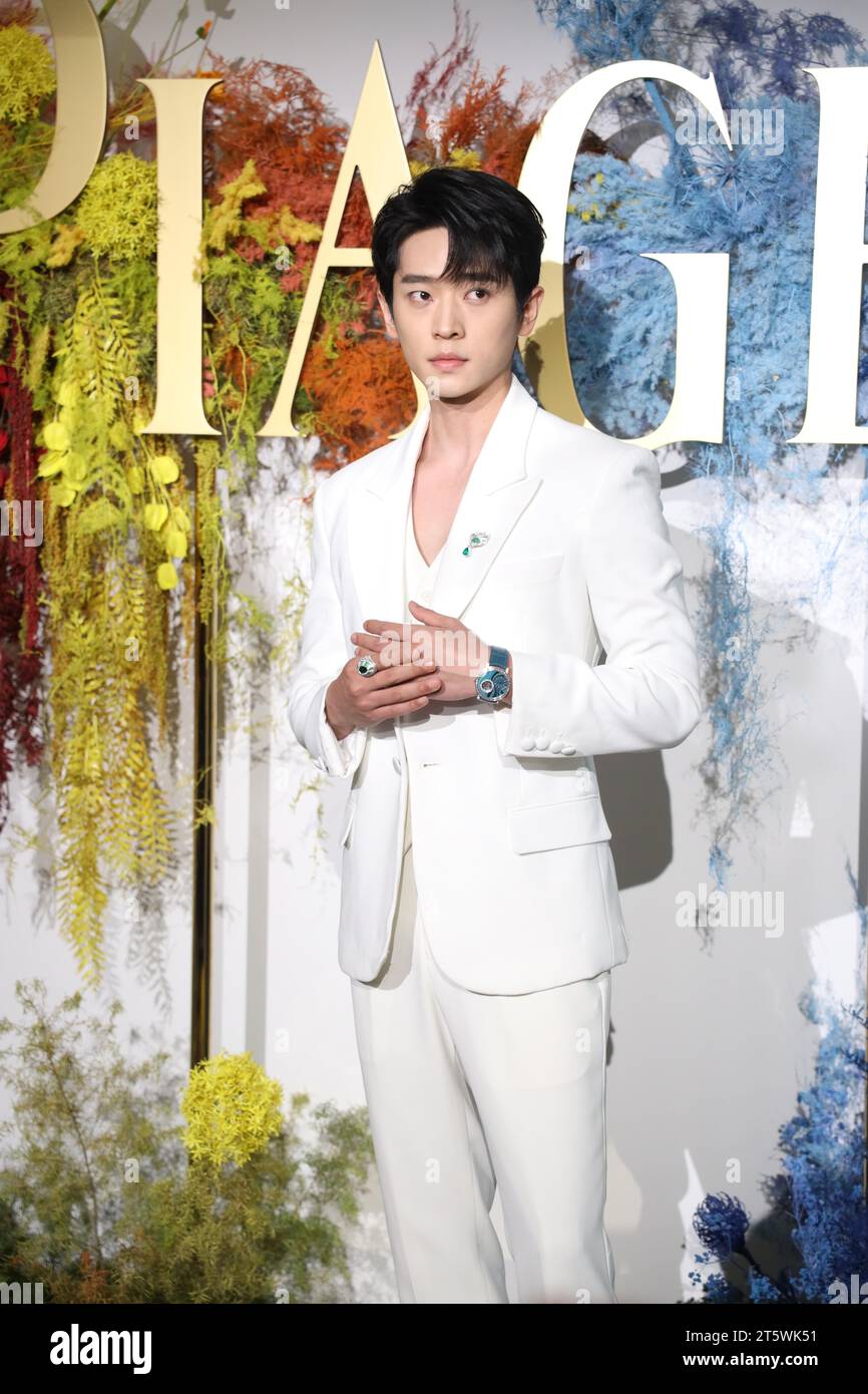 Chinese actor Ryan Cheng attends an activity in Beijing, China. 4th Nov ...