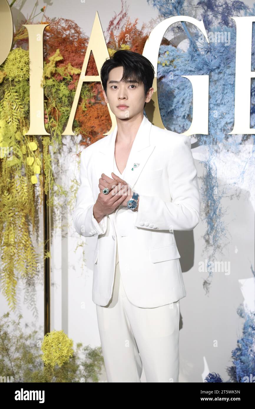 Chinese actor Ryan Cheng attends an activity in Beijing, China. 4th Nov, 2023. (Photo by ...