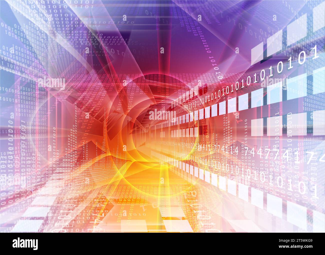 Abstract technology background. 3d illustration Stock Photo - Alamy