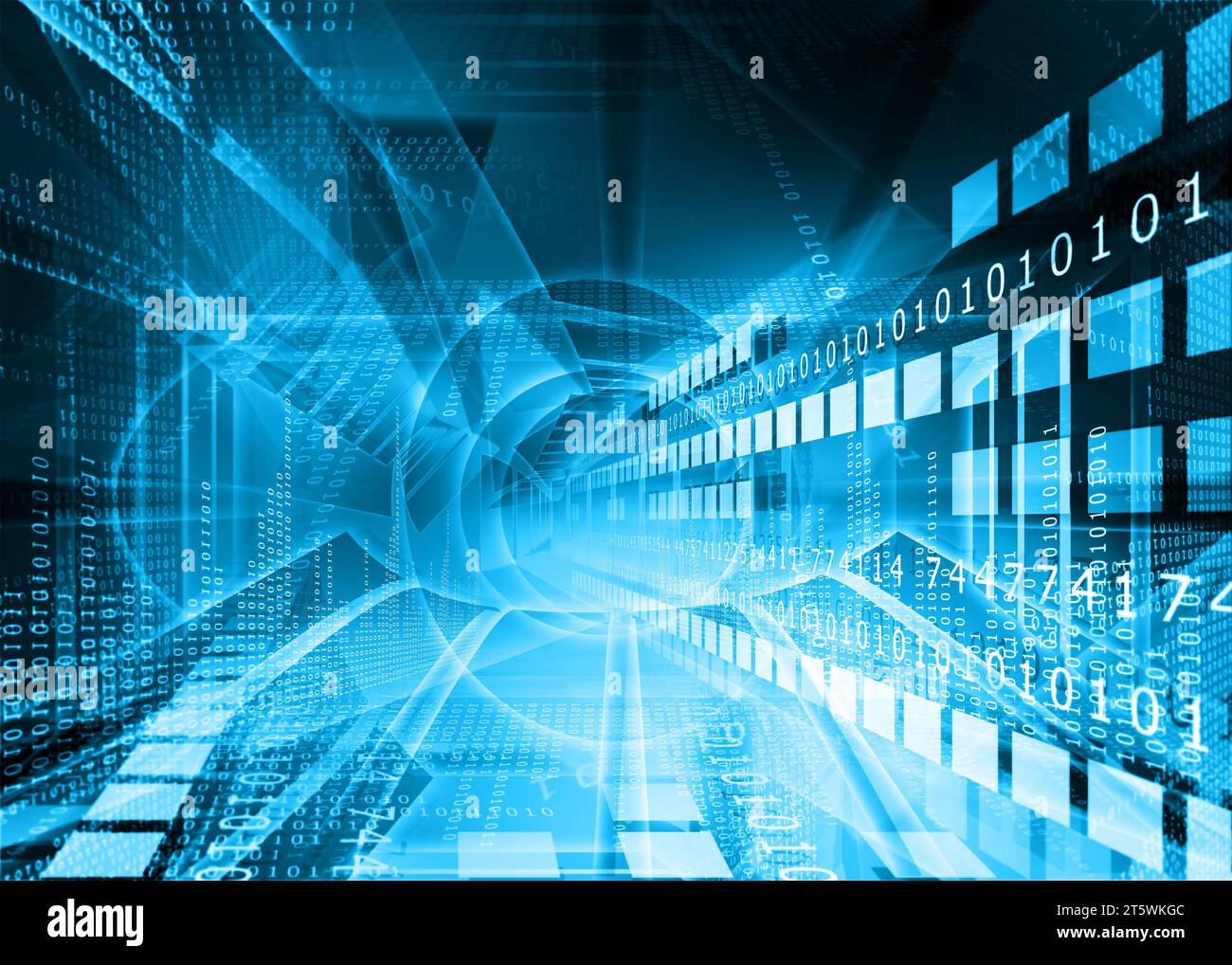 Abstract technology background. 3d illustration Stock Photo - Alamy