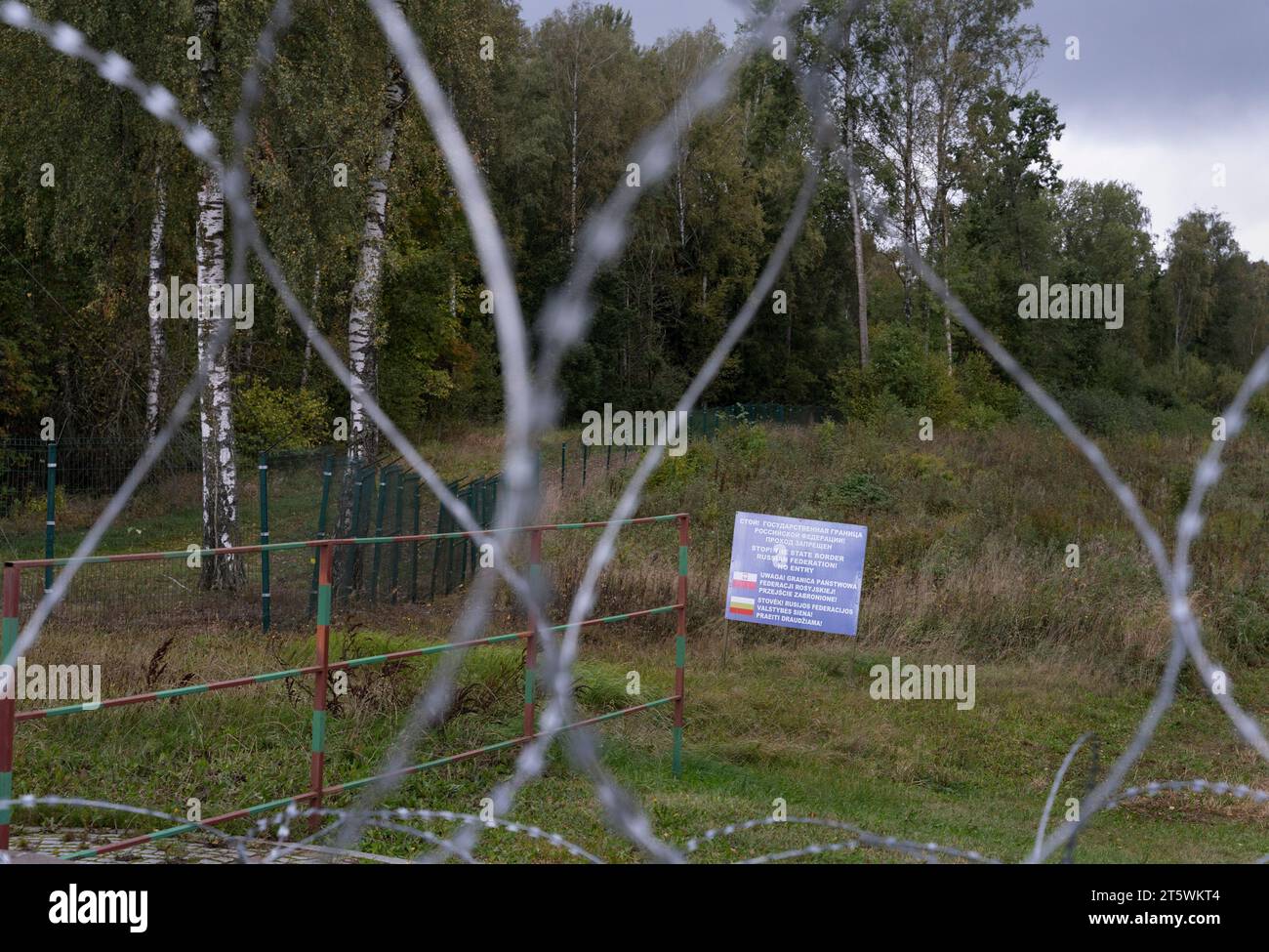 Polish border kaliningrad hi-res stock photography and images - Alamy