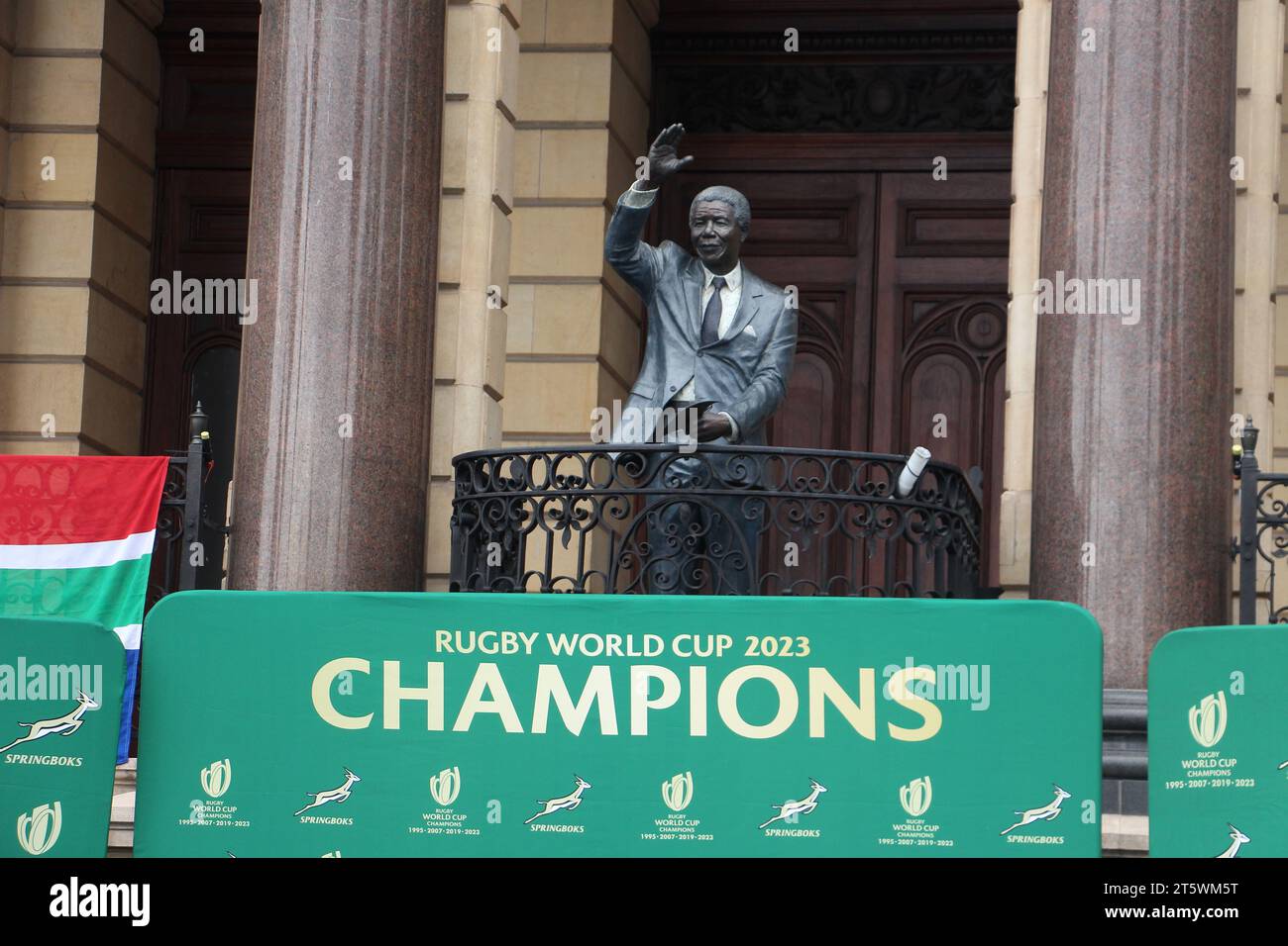 Springboks rugby world cup parade hi-res stock photography and images ...