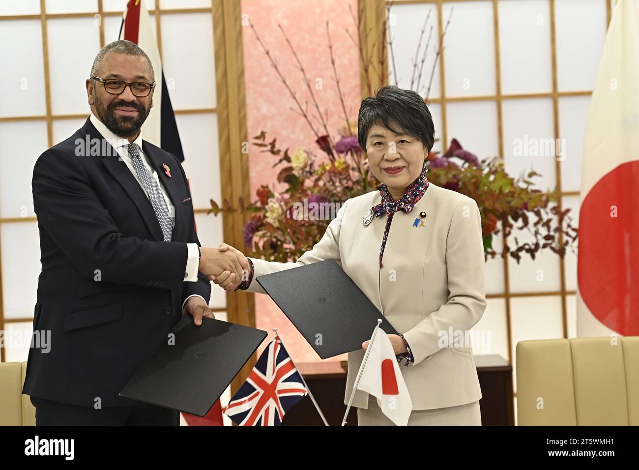 Tokyo, Japan. 7th Nov, 2023. Japan's Minister for Foreign Affairs Yoko ...