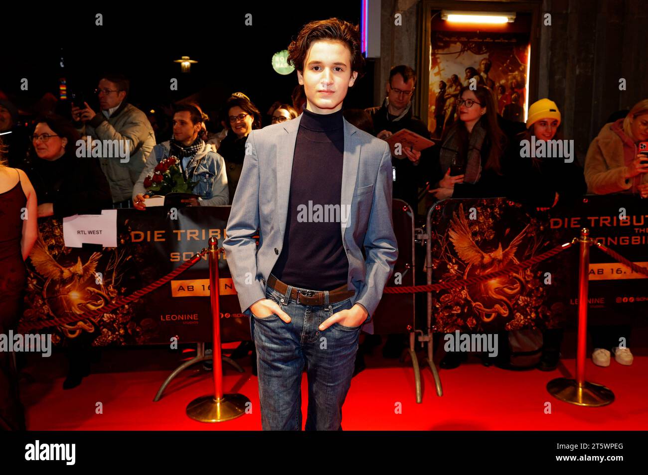 Cooper Dillon bei der Premiere des Kinofilms Die Tribute von Panem ...