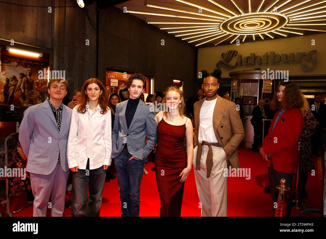 Kjell Brutscheidt, Luna Kuse, Irene Böhm, Dimitri Abold und Cooper ...